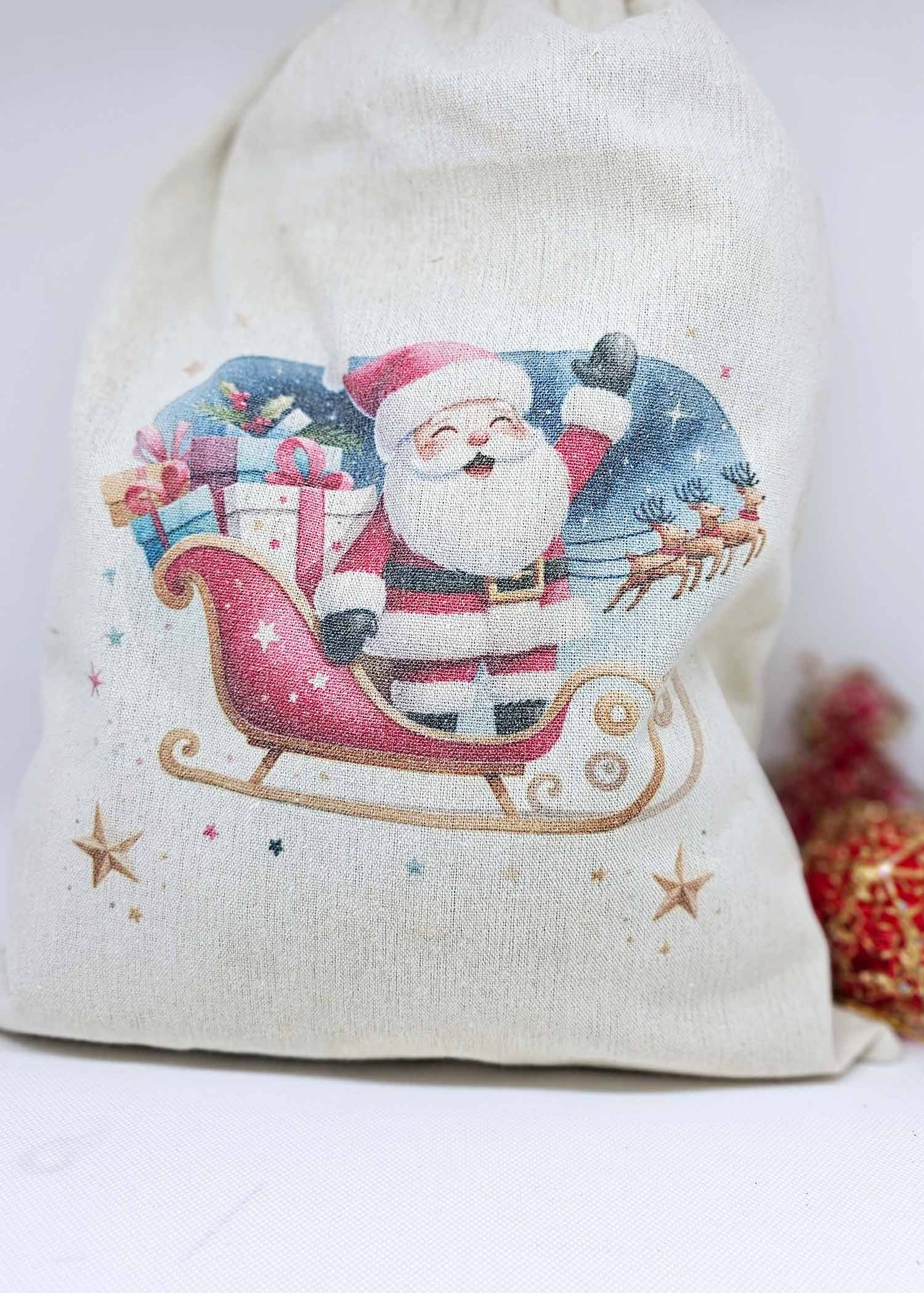 Entrega especial en sacos de navidad personalizados🎅