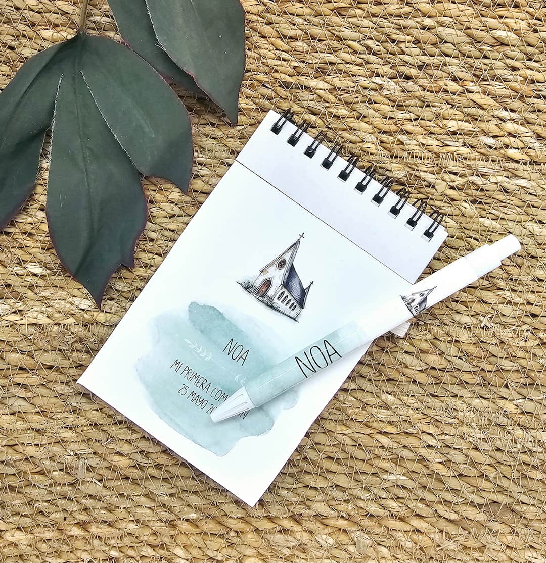 Pack libreta y boli personalizado📖🖋️ - Lo de Ángela